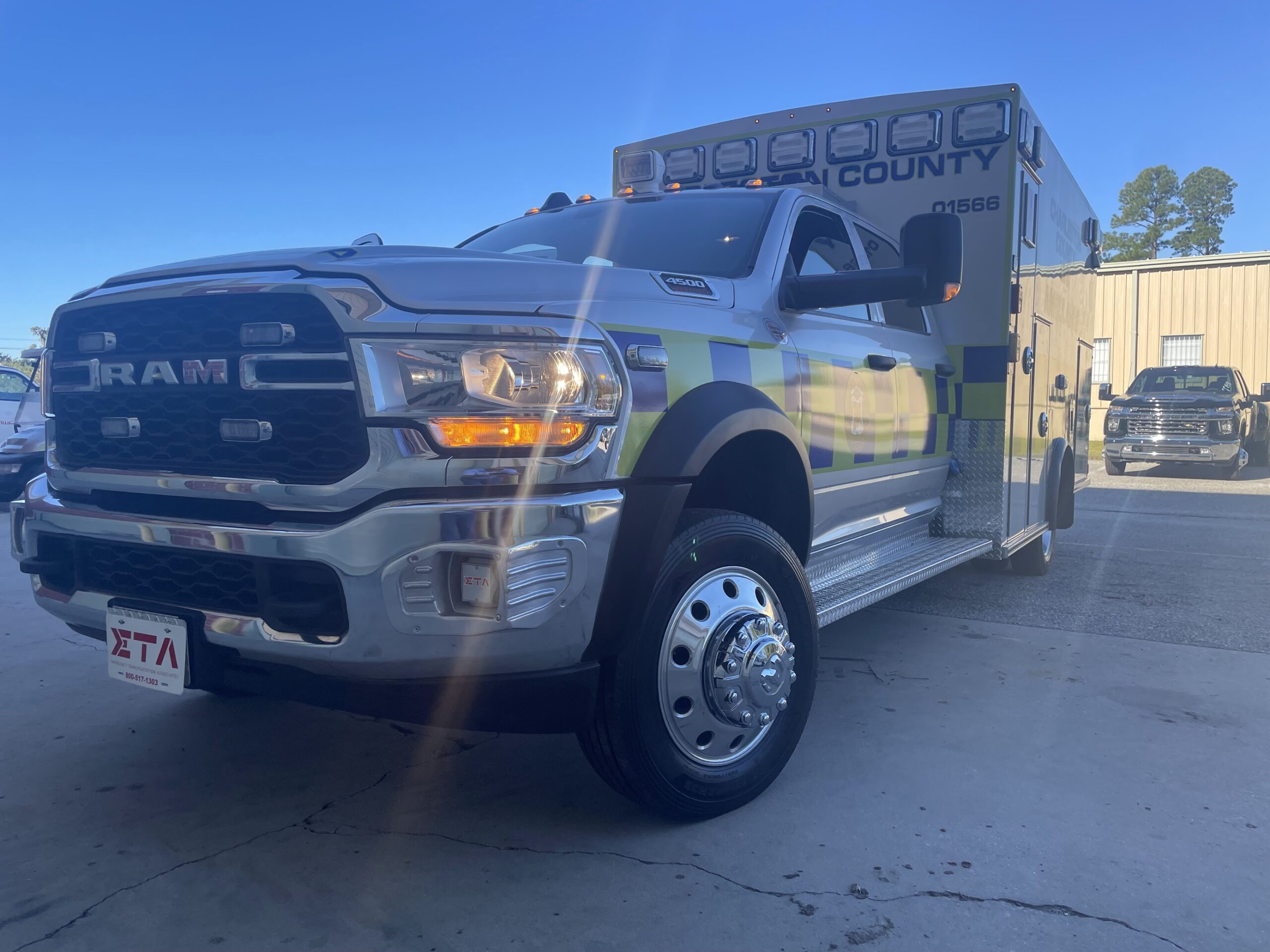 Charleston County EMS - Type I Remount - Dodge 4500 Crew Cab ...