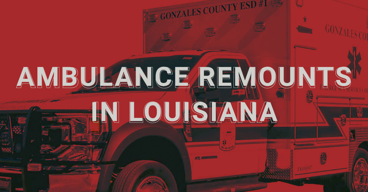 Ambulance Remounts Louisiana | Emergency Transportation Assocs.