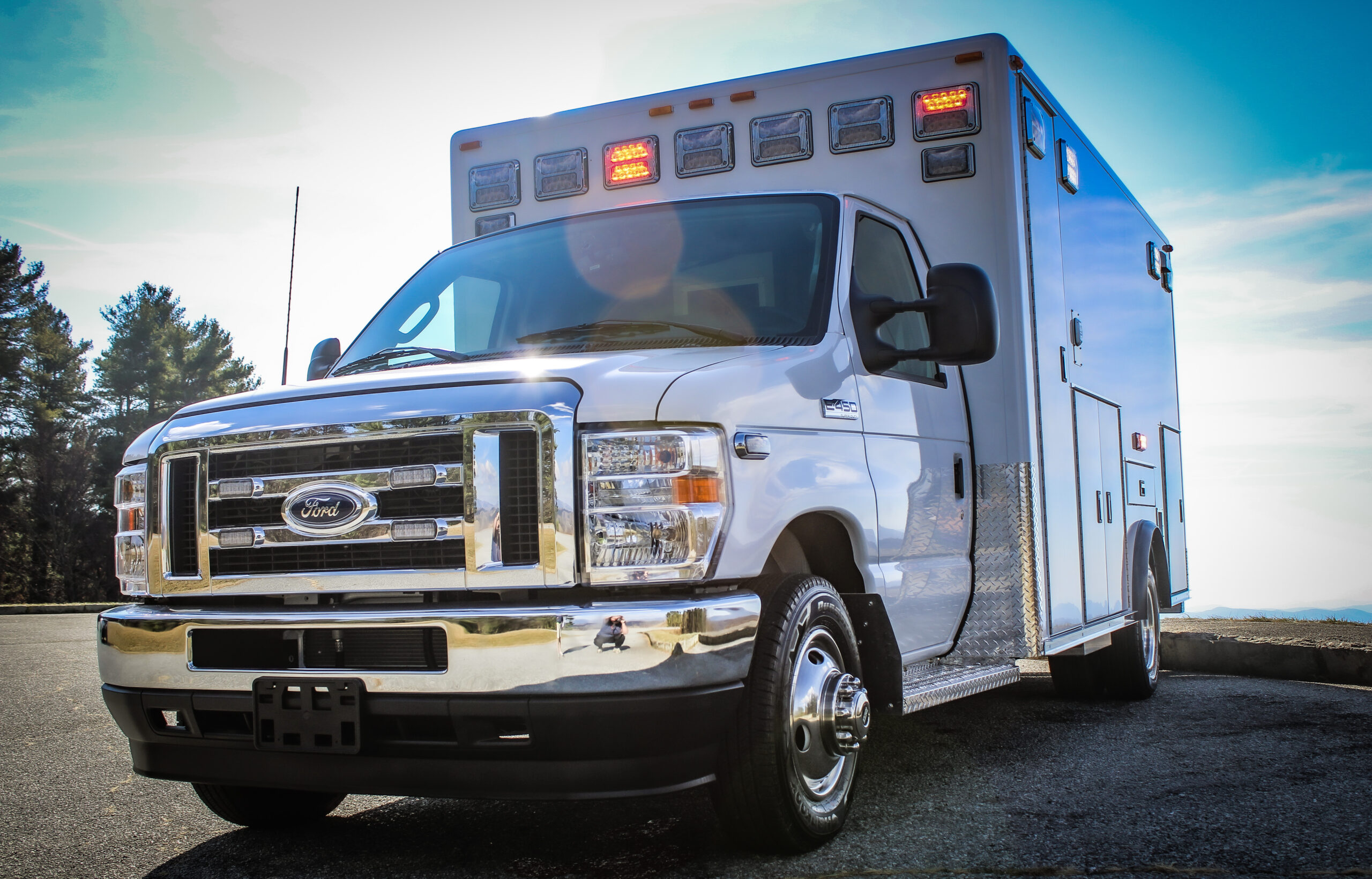 MedTrust Medical Transport - Type III Ambulance Remount - Ford E450 ...
