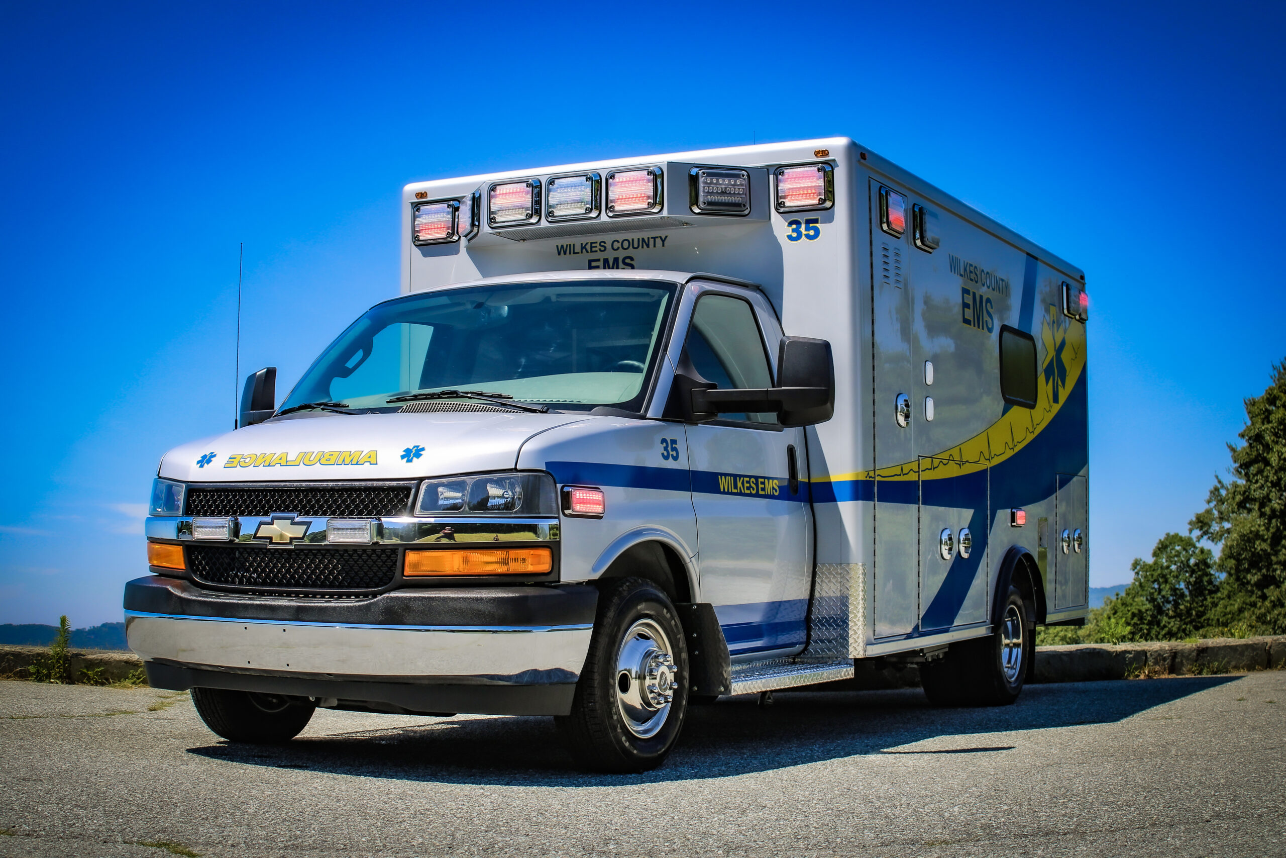 Wilkes County EMS - Type III Ambulance Remount - Chevy G4500 ...