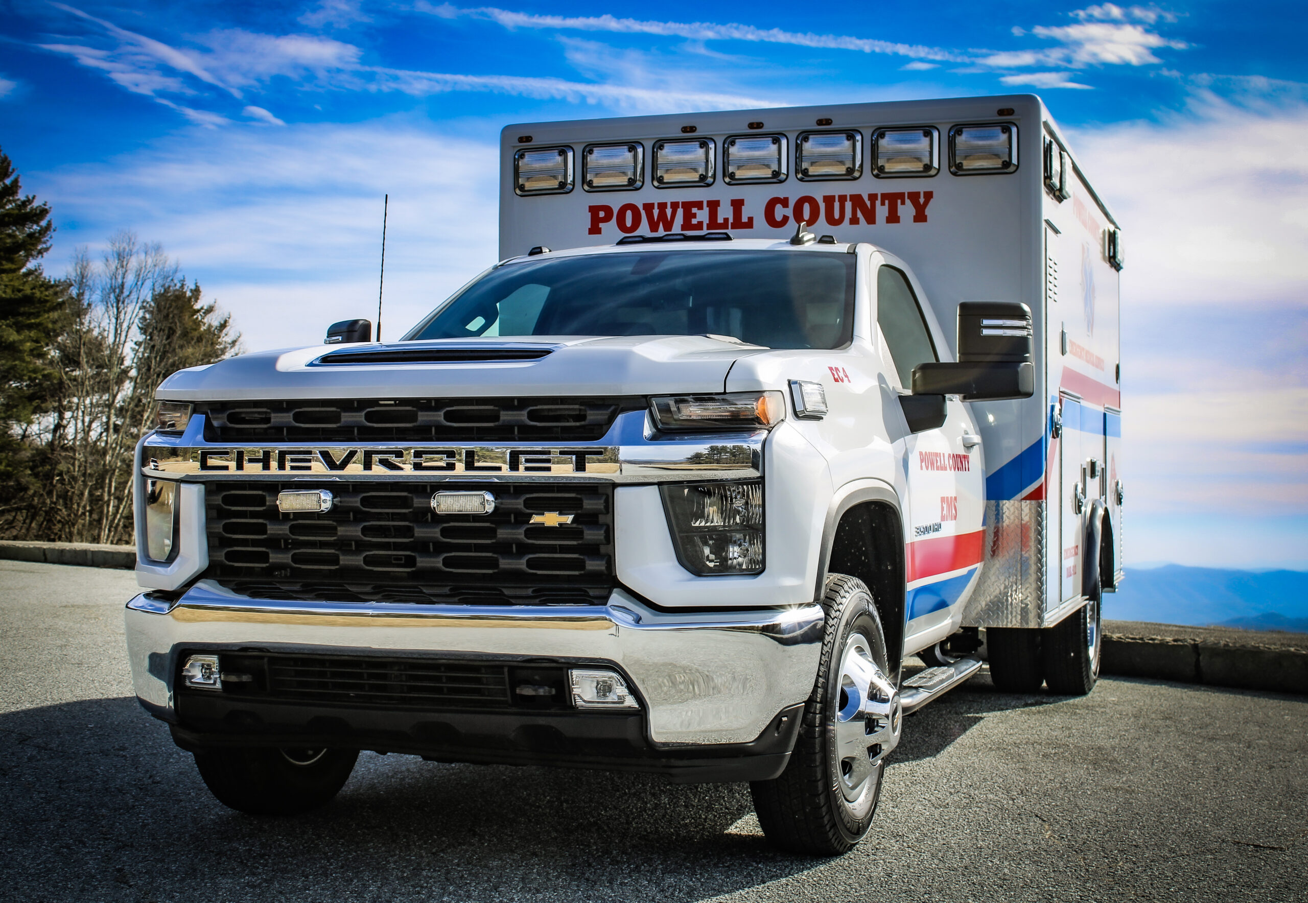 Powell County - Type 1 Ambulance Remount - Chevy 3500 | Emergency ...
