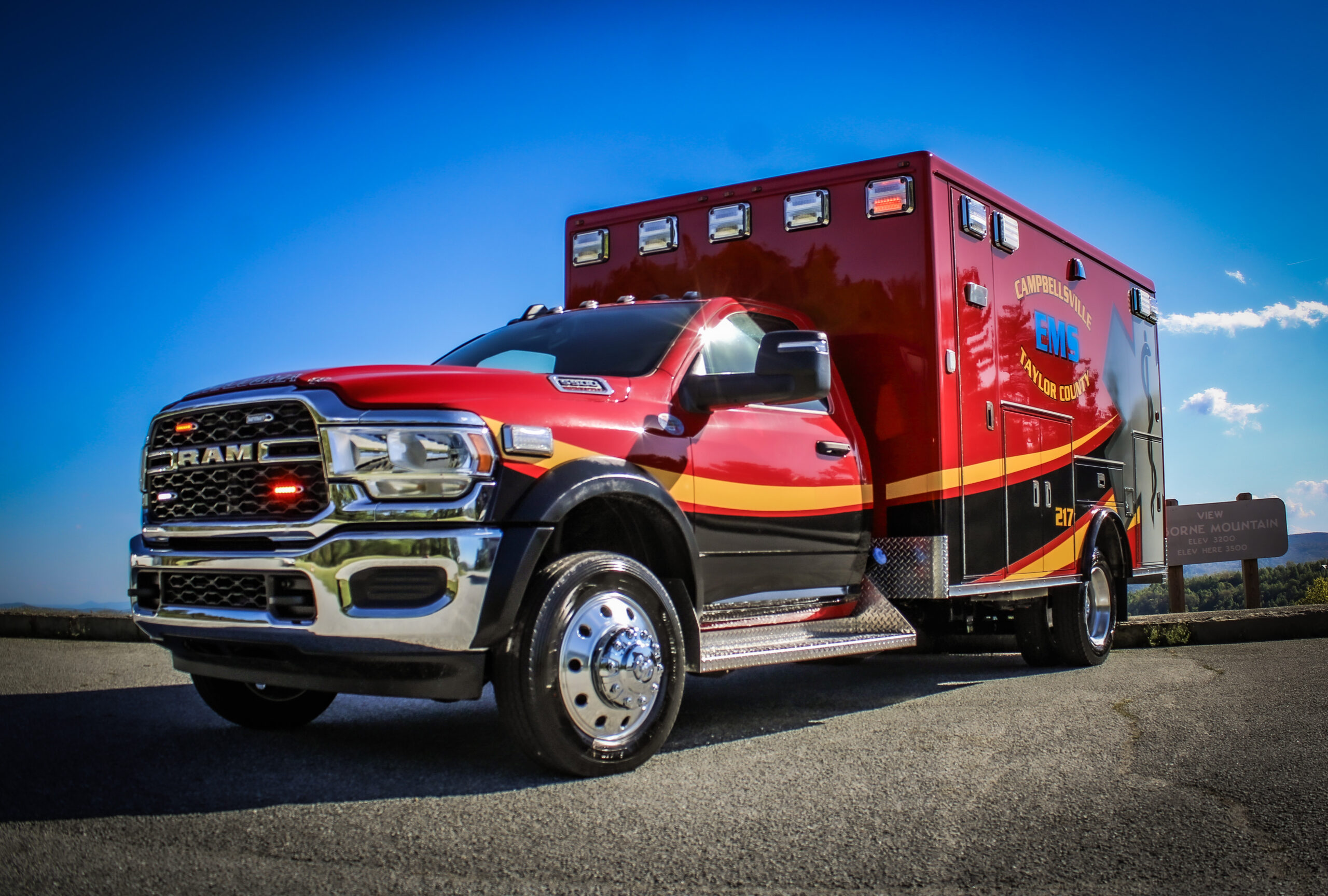 Campbellsville EMS - Type 1 Ambulance Remount - Dodge D5500 | Emergency ...