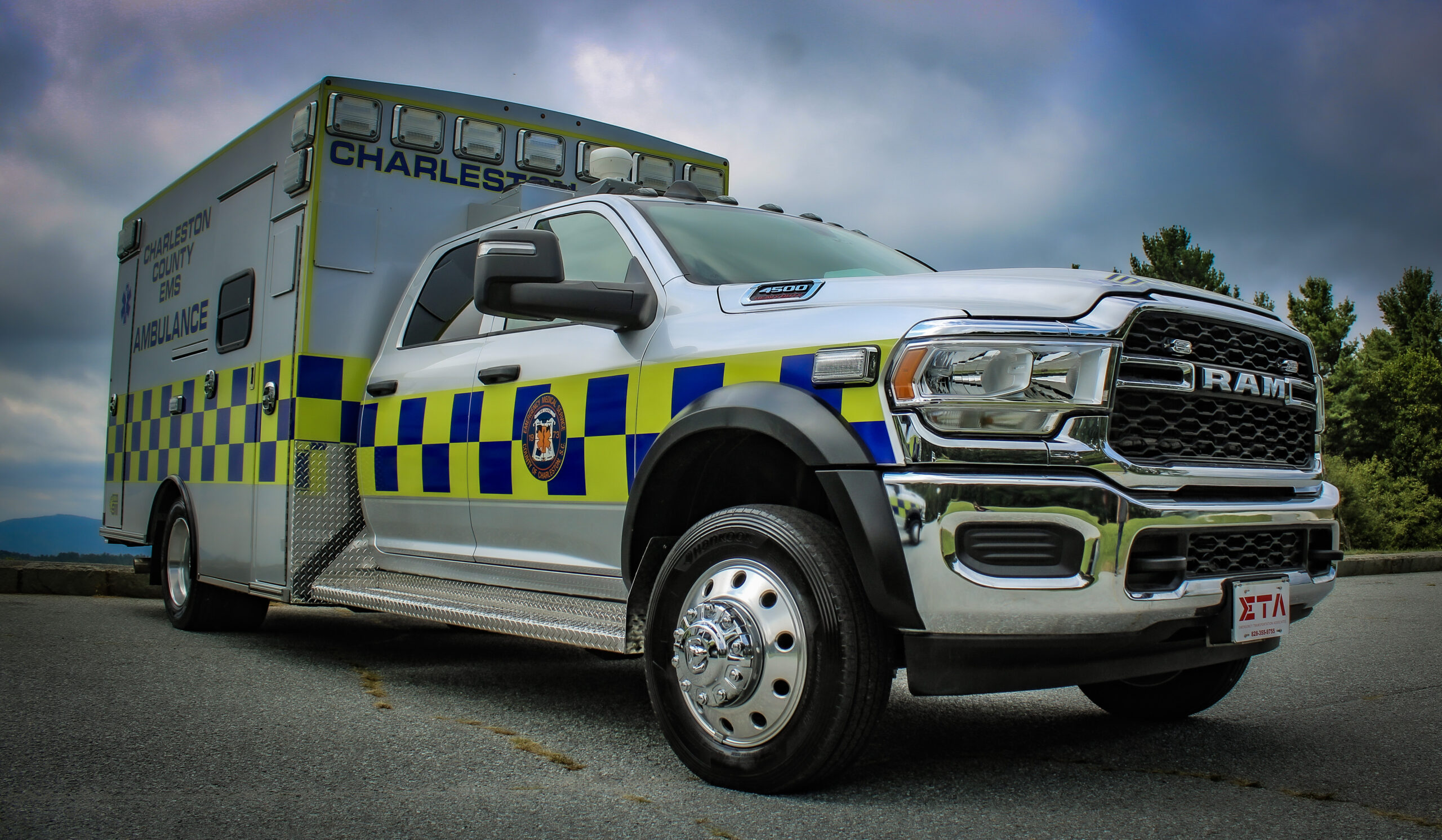 Charleston County EMS - Type 1 Ambulance Remount - Dodge 4500 ...