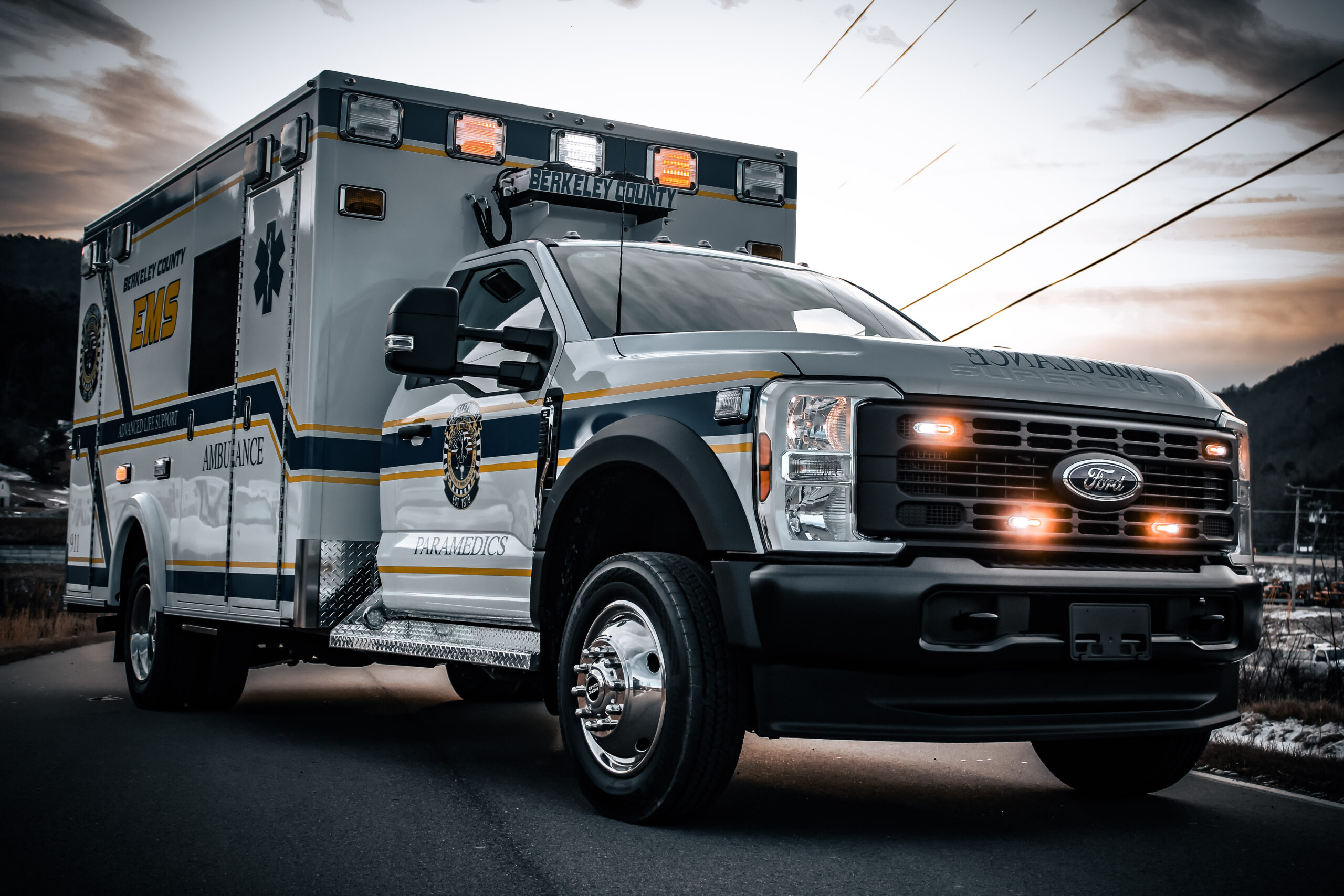 Berkeley County EMS - Type I Remount - Ford F550 | Emergency ...