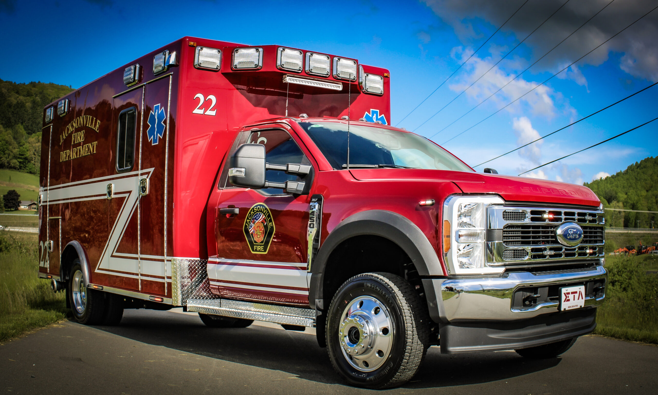 City of Jacksonville Fire Department - Type I Ambulance Remount - Ford ...