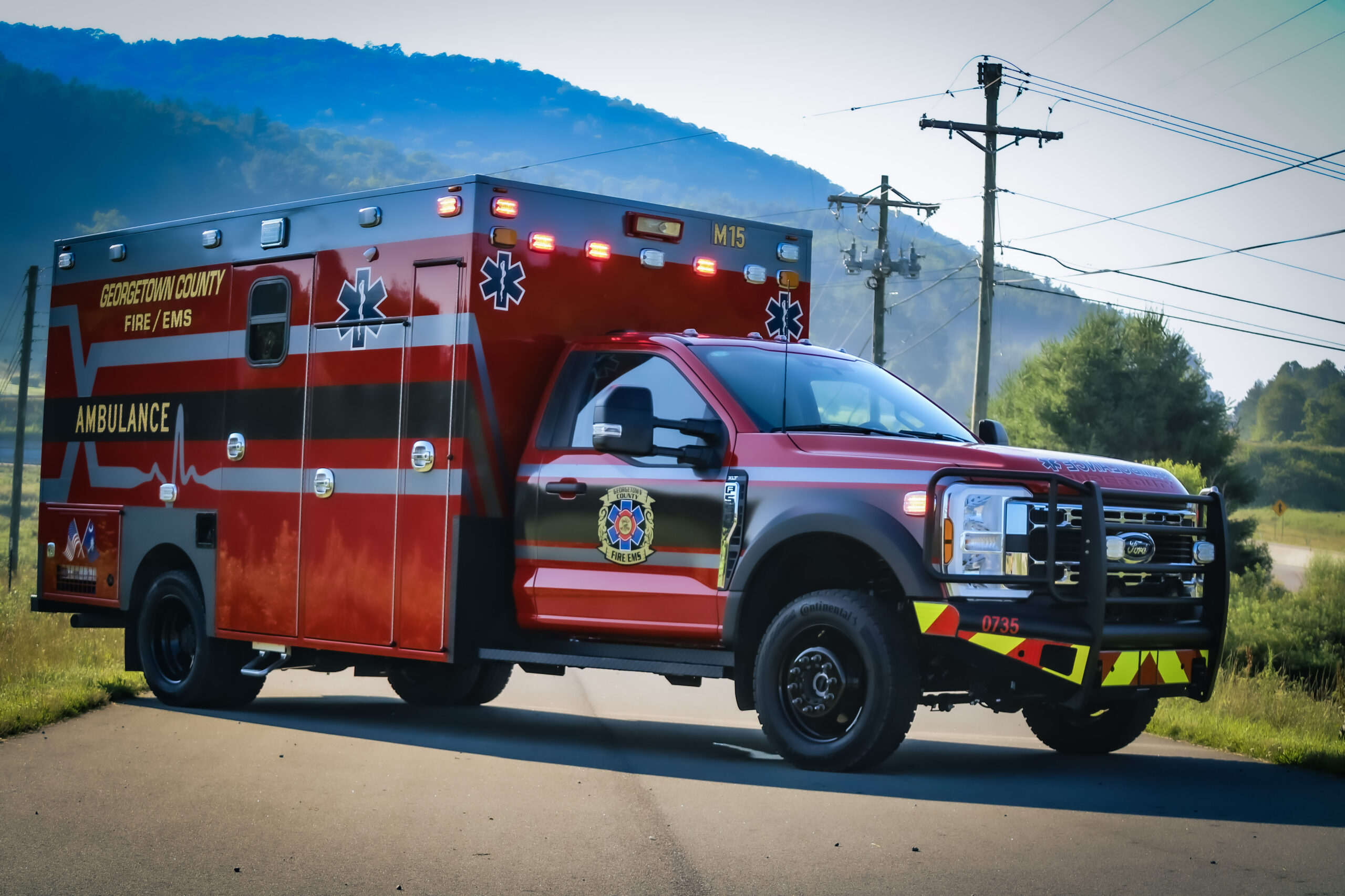 Georgetown County EMS - Type I Frazer Ambulance - Ford F550 | Emergency ...