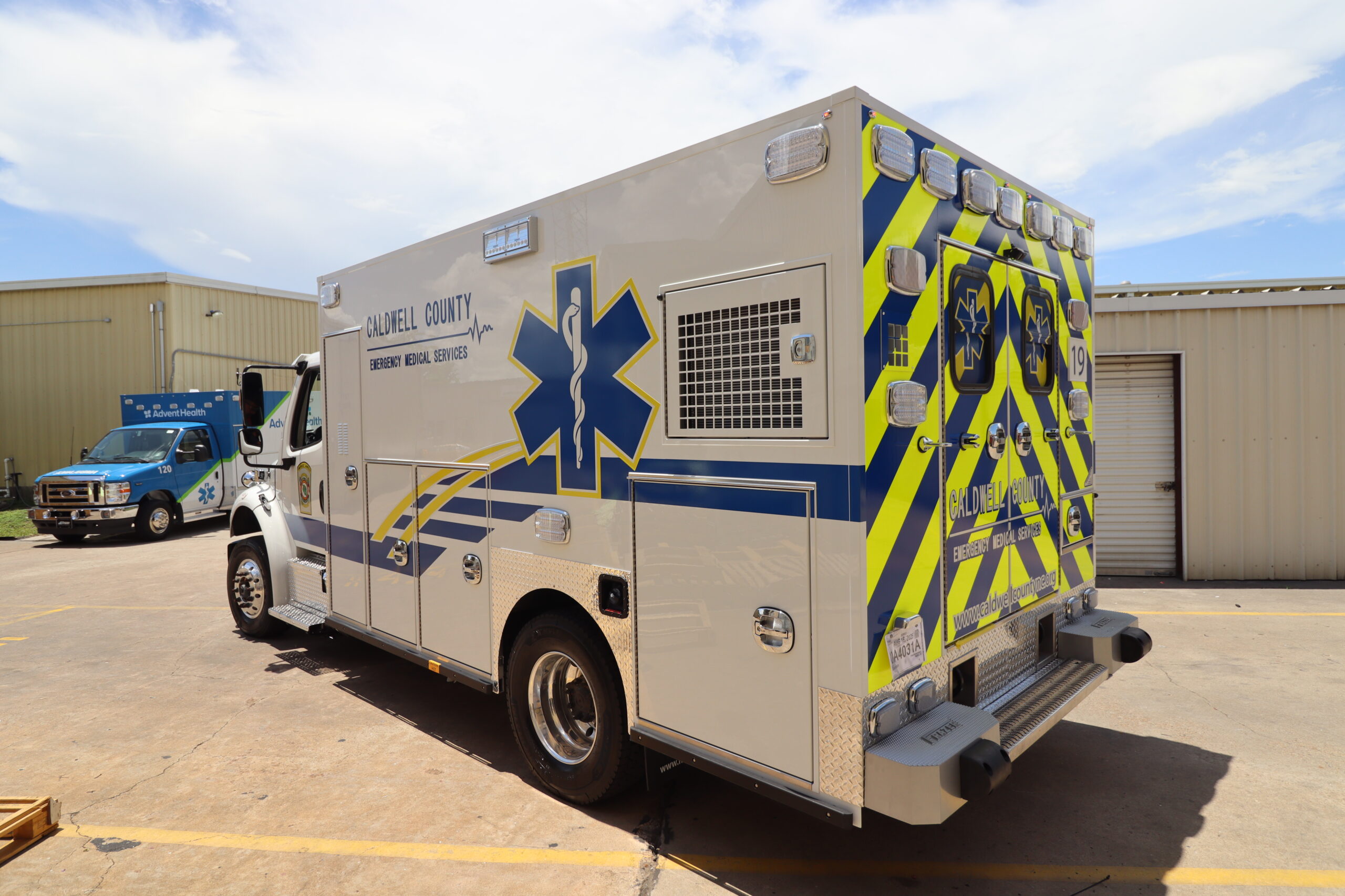 Caldwell County EMS - Type I Frazer Door-Forward Ambulance ...
